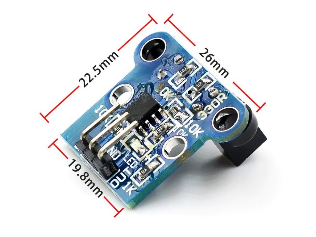 Kit Encoder Con Disco HC-020K Disco 24mm 20 Lineas - yorobotics