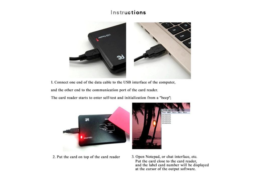 Lector Rfid Usb HMI 13.56Mhz S50 S70 No Necesita Instalar - yorobotics