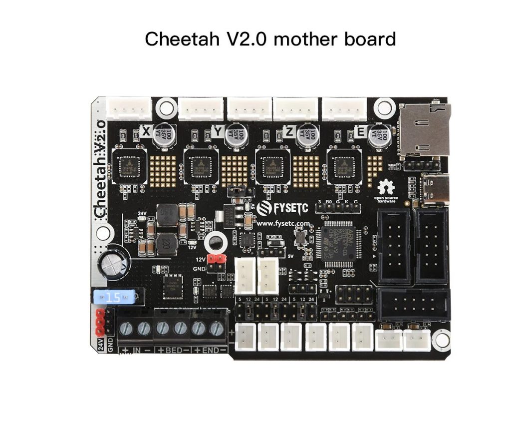 Tarjeta Control Impresora3d Cheetah V2.0 Ender 3 TMC2209 - yorobotics