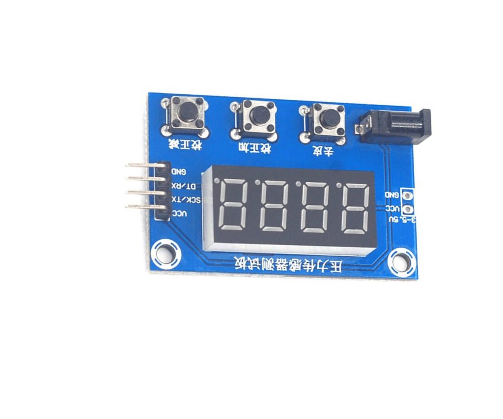 Tarjeta Modulo Conversor HX711 Con Display Celda Carga 3-5V - yorobotics