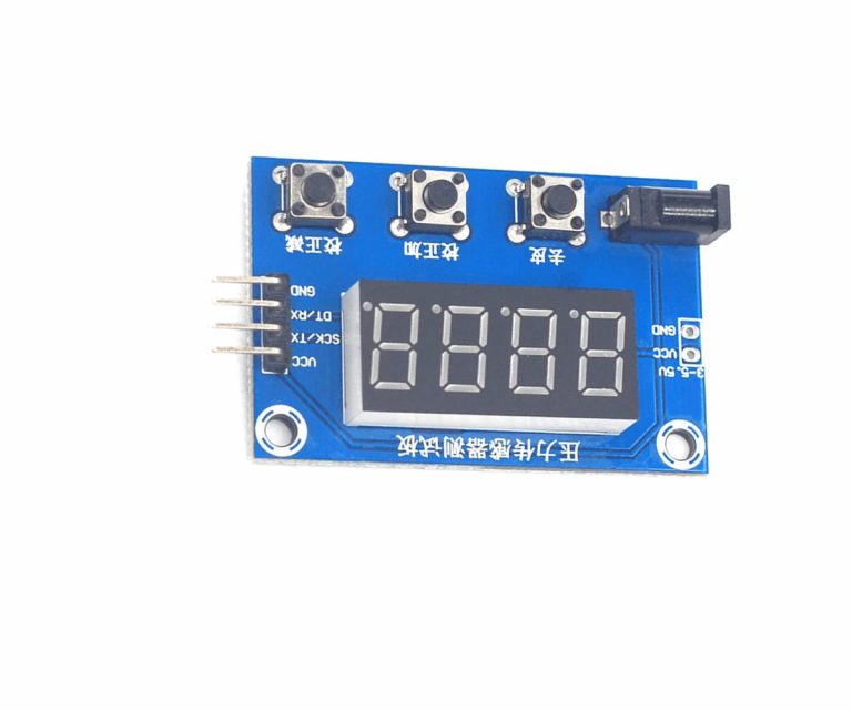 Tarjeta Modulo Conversor HX711 Con Display Celda Carga 3-5V - yorobotics