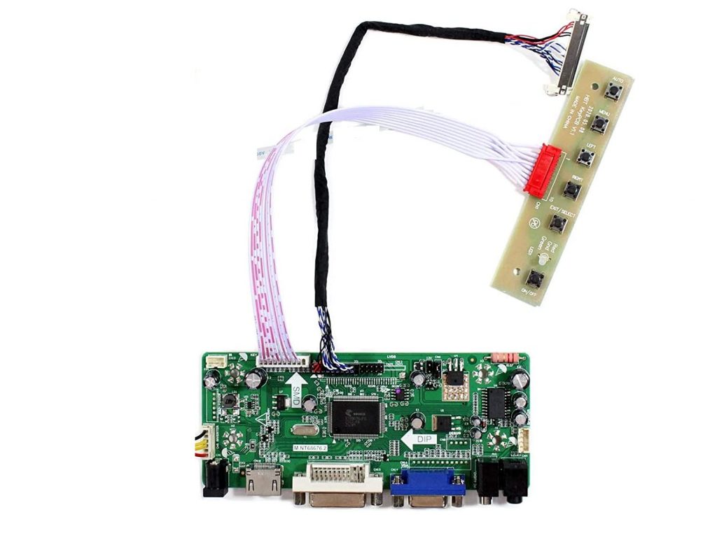 Board Lvds HDMI DVI VGA Display 40pin M.NT68676.2 1366×768 - yorobotics