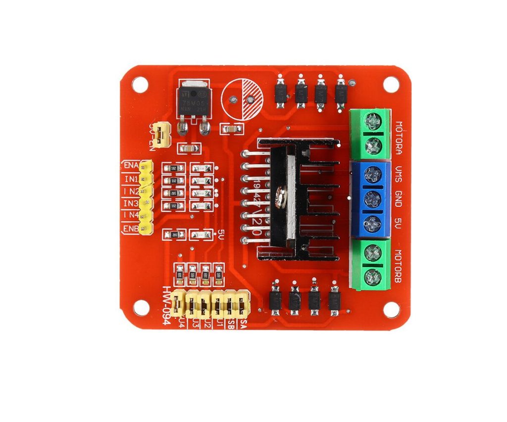 Tarjeta Puente H Driver Motor Dc L298n HW-094 5-35V 2A - yorobotics