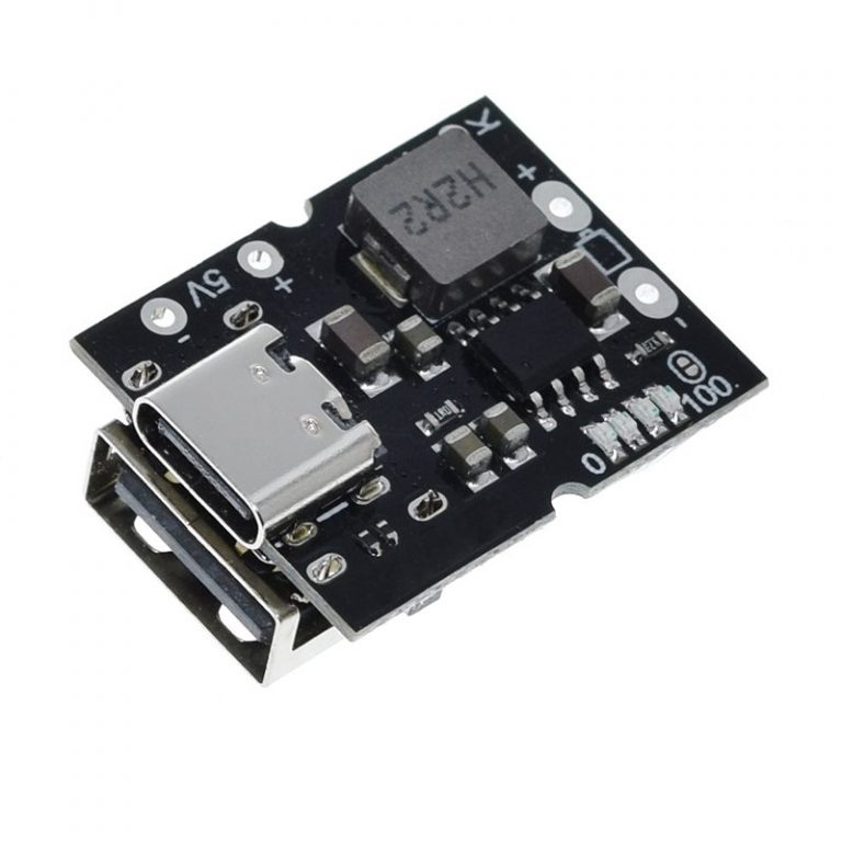 Cargador Bateria Bms 1S IP5306 Elevador Tipo C 5v 2A - yorobotics