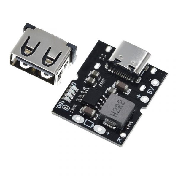 Cargador Bateria Bms 1S IP5306 Elevador Tipo C 5v 2A - yorobotics