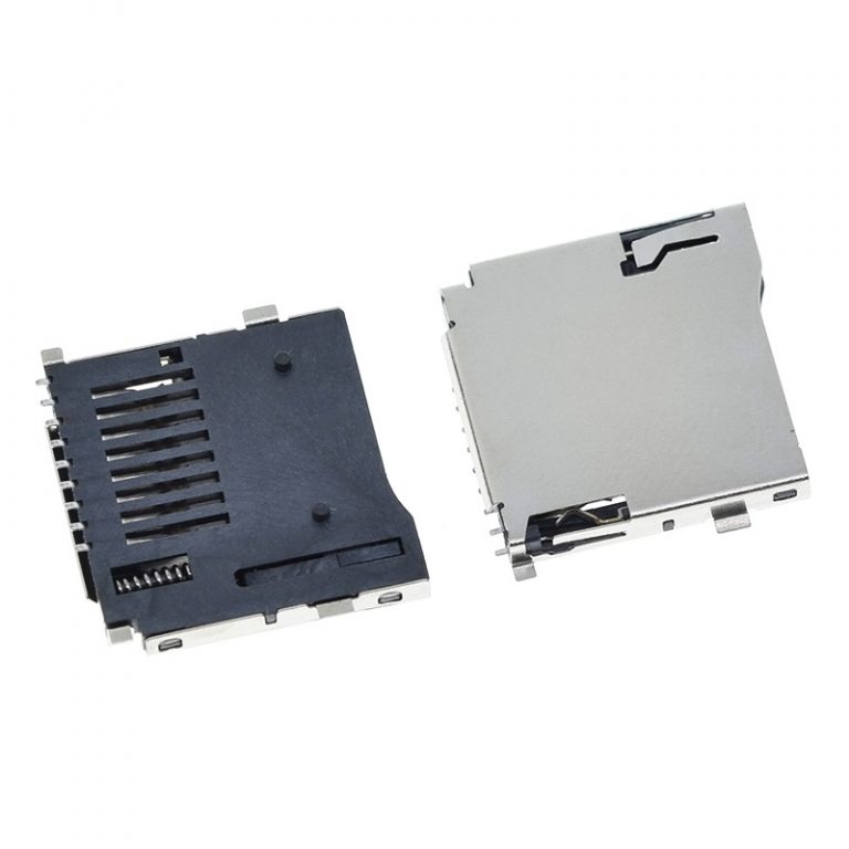 Conector Microsd Micro Sd Superficial Smd 9 Pin Push Push - yorobotics