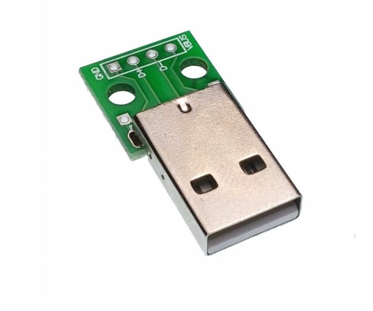 Conector Usb Dip 2.54mm Macho Board Test - yorobotics