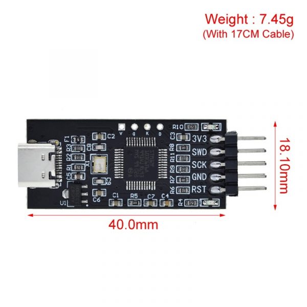 Conversor Programador Stm32 DAPLINK Reemplazo Jlink Ob/stlink - yorobotics
