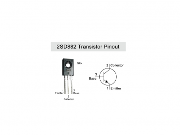 Transistor D882 2SD882 3A 40V TO-126 NPN - yorobotics