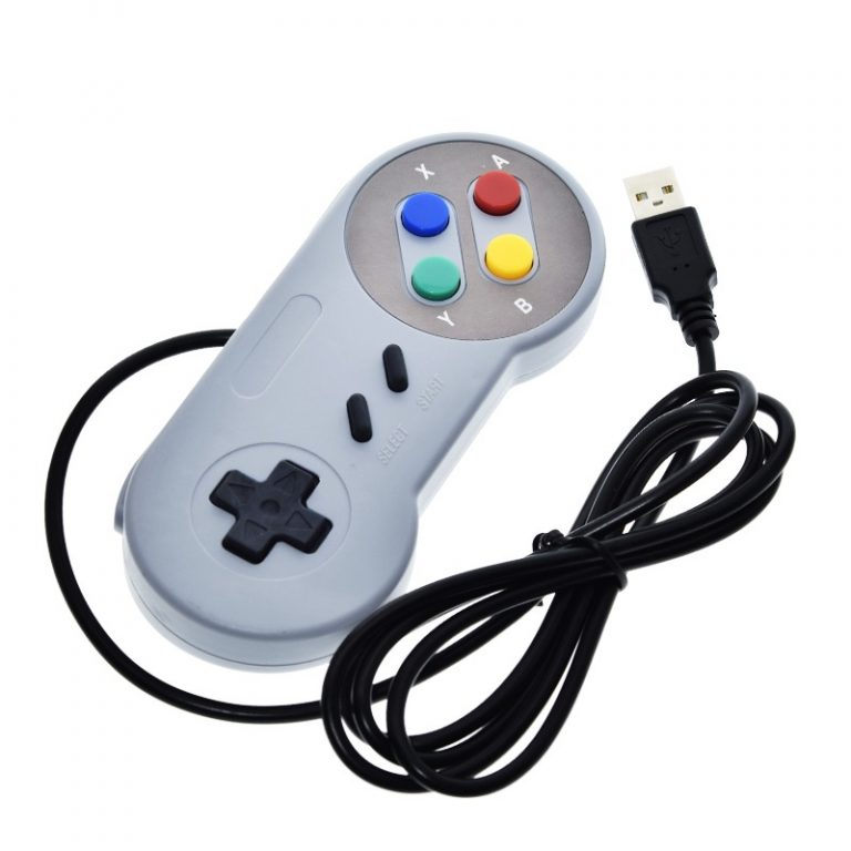 Control Remoto Usb Retro Nintendo Snes Raspberry Computador - yorobotics