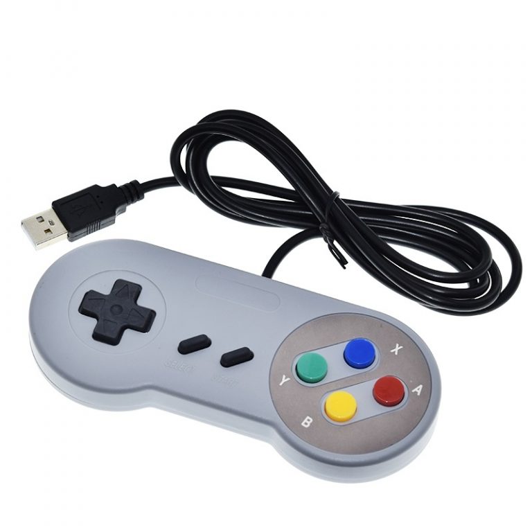 Control Remoto Usb Retro Nintendo Snes Raspberry Computador - yorobotics