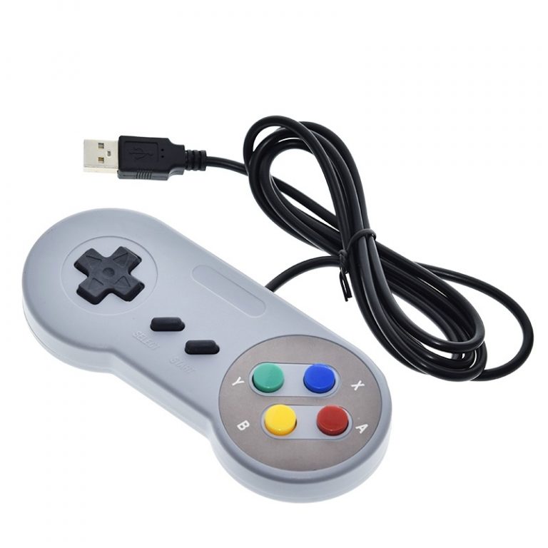 Control Remoto Usb Retro Nintendo Snes Raspberry Computador - yorobotics