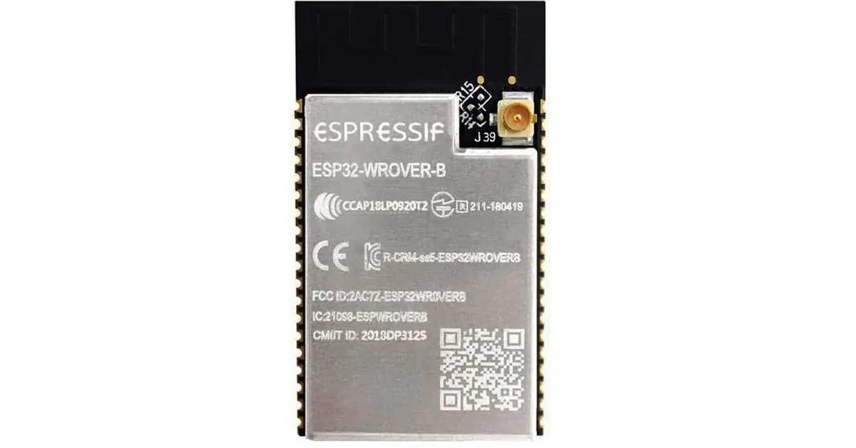 Modulo Wifi Bluetooth ESP32 ESP32-WROVER-IB IPex 16MB 128Mbit - yorobotics