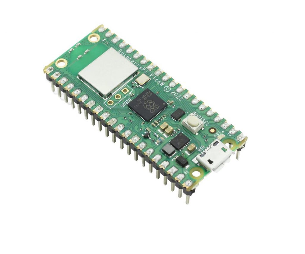 Tarjeta Desarrollo Rp2040 Raspberry Pi Pico W Wifi CYW43439 - yorobotics
