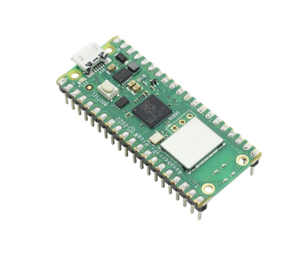 Tarjeta Desarrollo Rp2040 Raspberry Pi Pico W Wifi CYW43439 - yorobotics