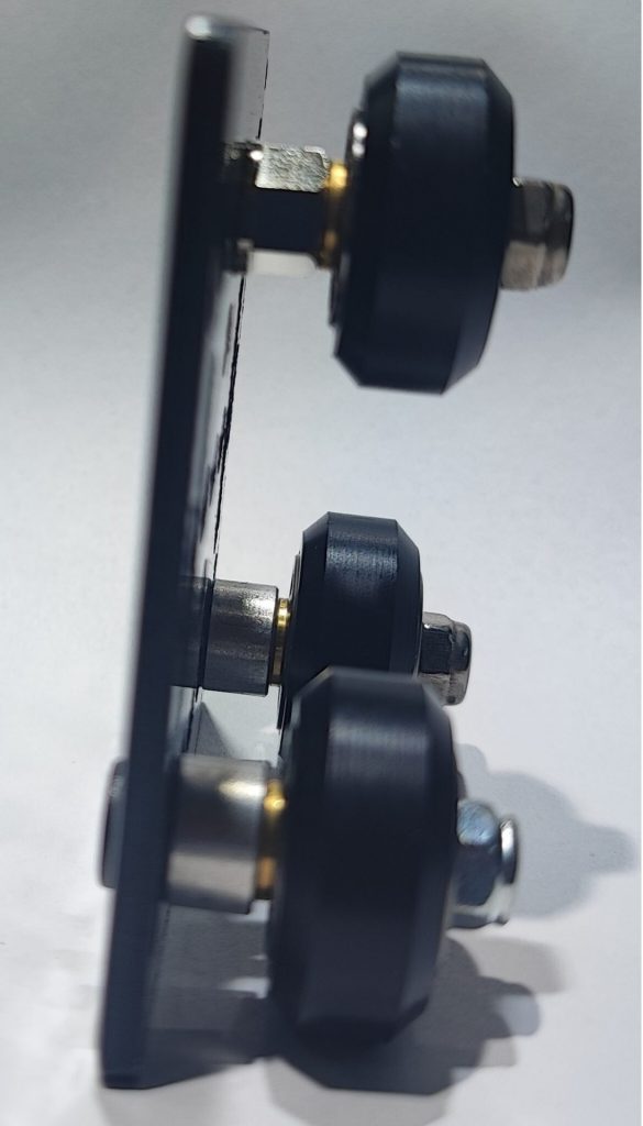 Carro Gantry Deslizador Perfil 2020 V Slot 3 Ruedas 65x65mm - yorobotics