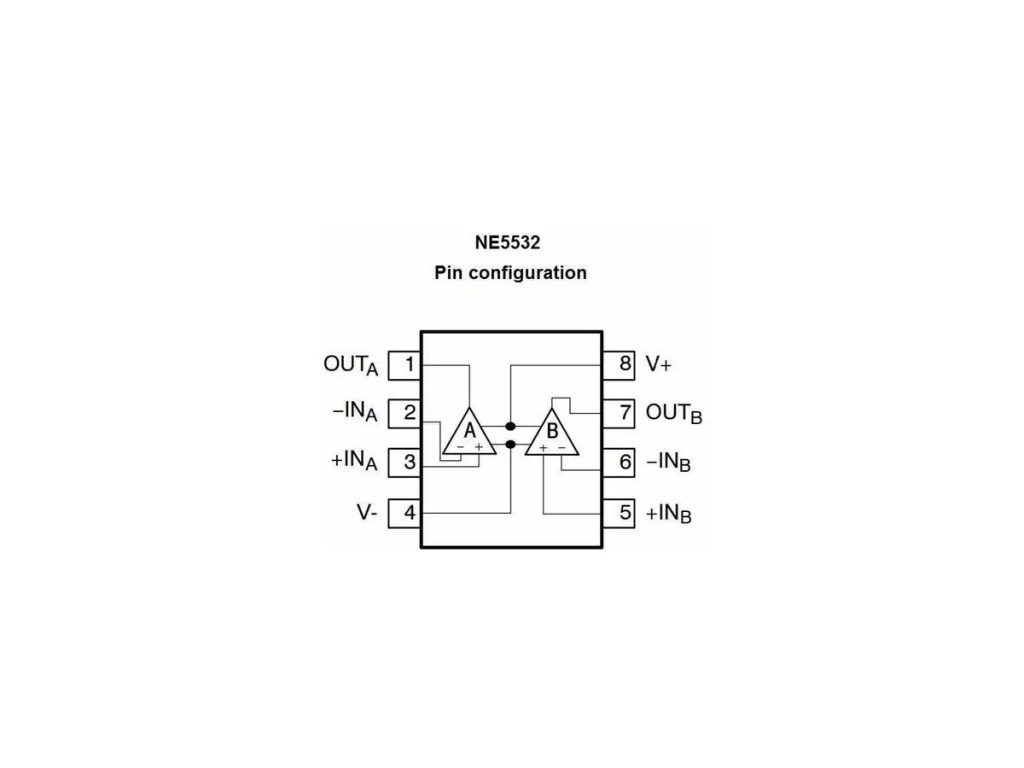 Integrado Amplificador Operacional Ne5532 Ne5532p Dip8 - yorobotics