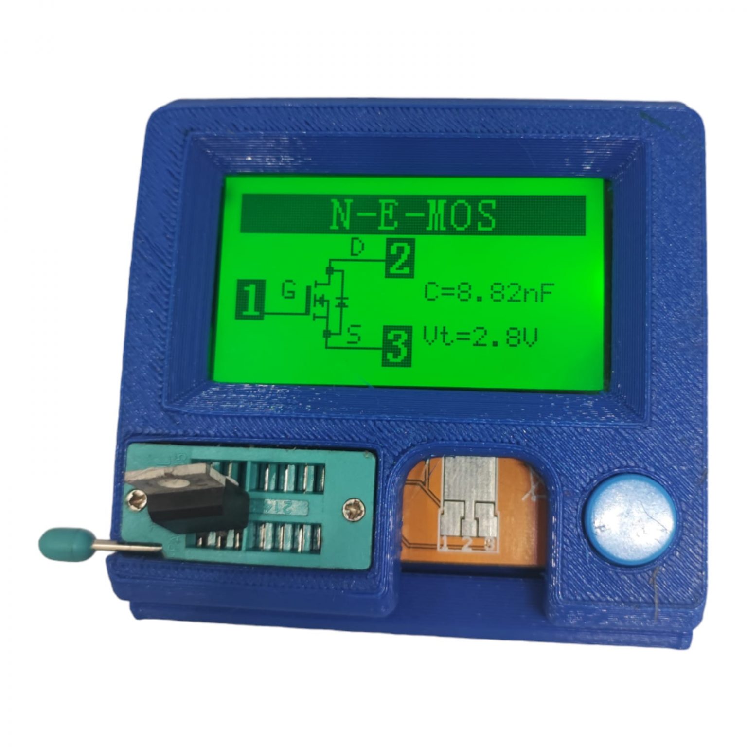Probador Multicomponentes Esr M328 Tester Lcr-t4 + Caja Plastica ...