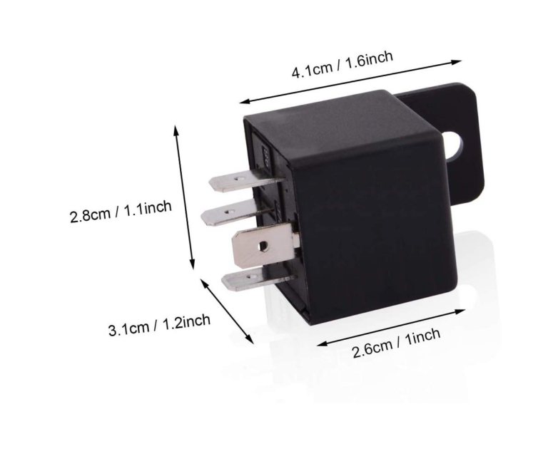 Relevo Automotriz Carro 24V DC 5 Pines 40A JD2914 Impermeable - yorobotics