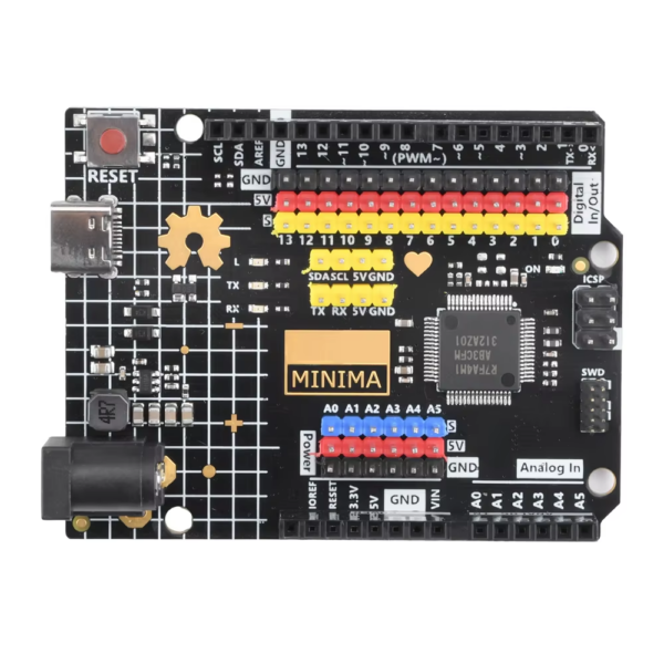 Tarjeta Desarrollo Compatible Arduino Uno R4 Minima Ra4m1 - yorobotics