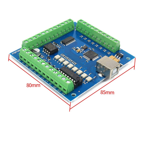 Tarjeta Board Control Cnc Mach3 Interfaz Usb 100Khz 4 Ejes - yorobotics