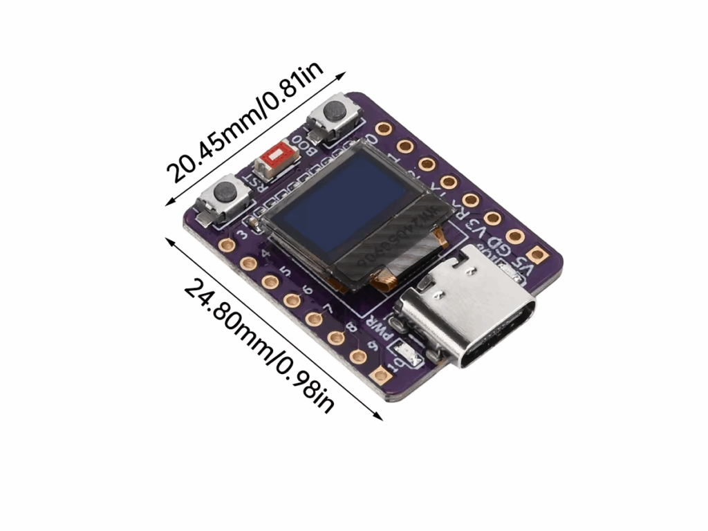 Tarjeta Desarrollo Wifi ESP32 ESP32-C3 Display Oled 0.42 Pulgadas ...